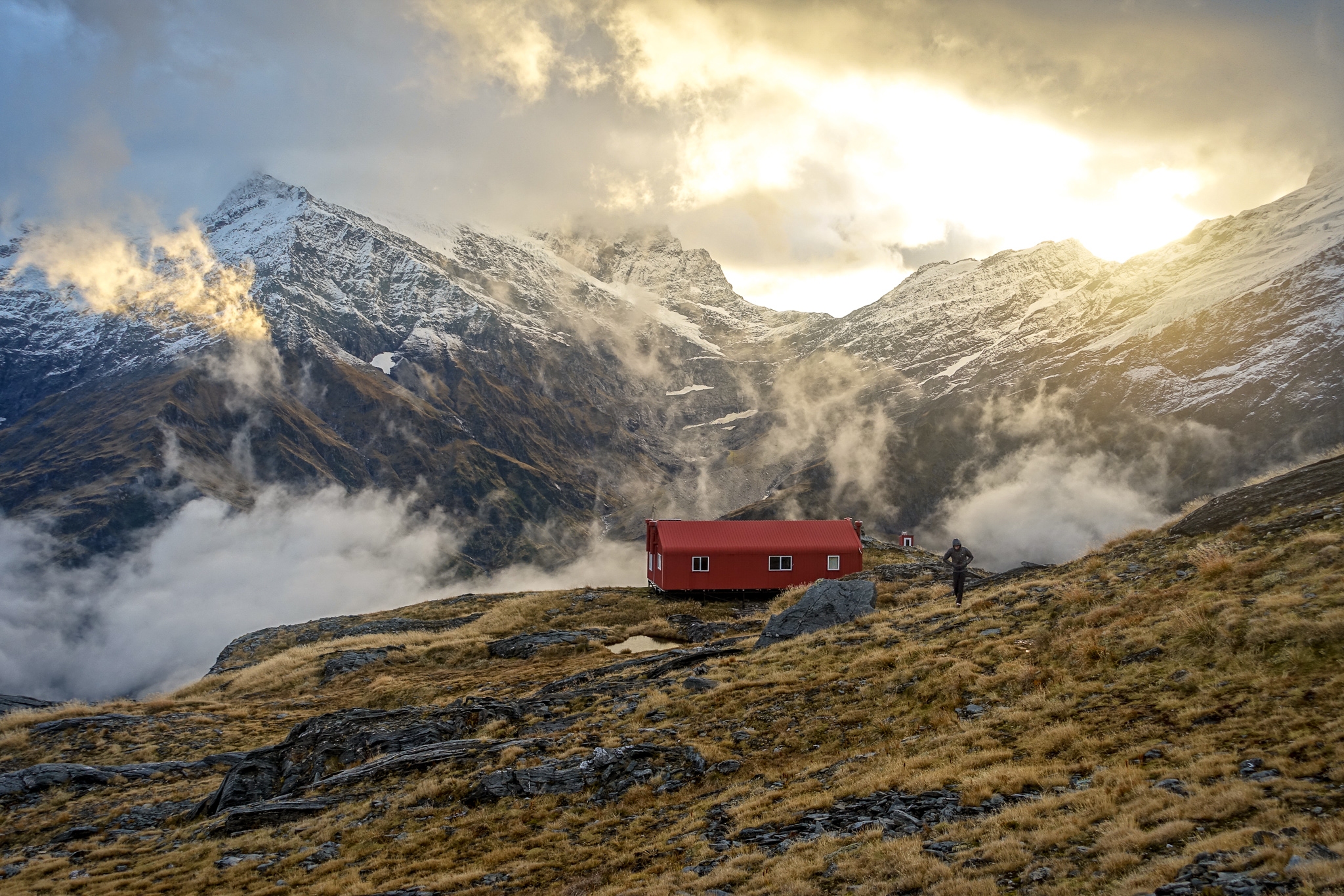 French Ridge Hut & its glorious long-drop toilet - Alice Adventuring